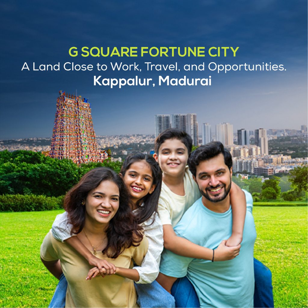 Plot for sale in Madurai | G Square Fortune City - Kappalur