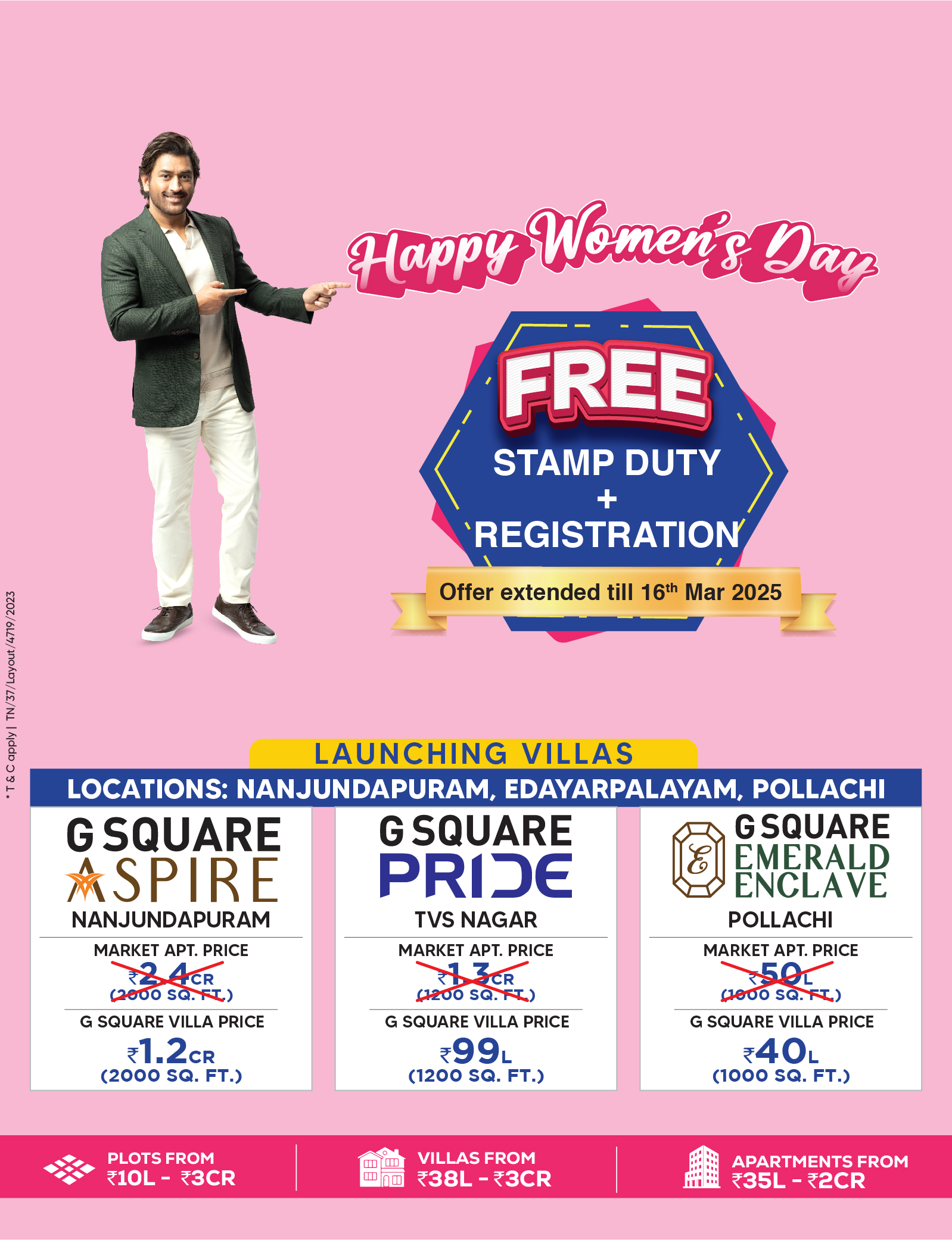 India's Largest Real Estate Developer | G Square Housing