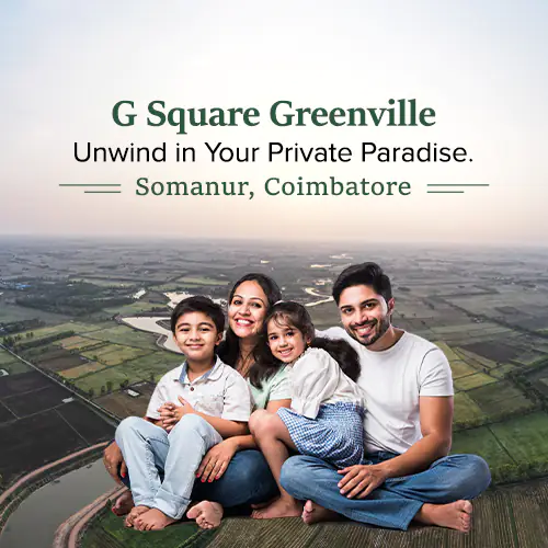 Residential Land for sale in Coimbatore | G Square Housing